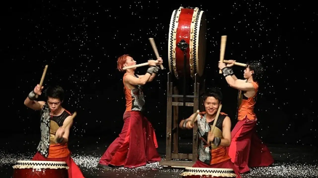Japon davulu Wadaiko grubu “Sai” gösterisi İstanbul’da sahnelendi
